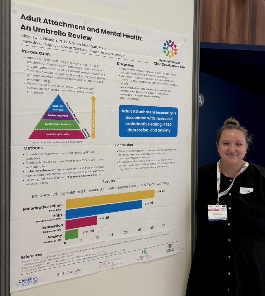 Marissa Awarded Banting Postdoctoral Fellowship - Determinants of Child ...